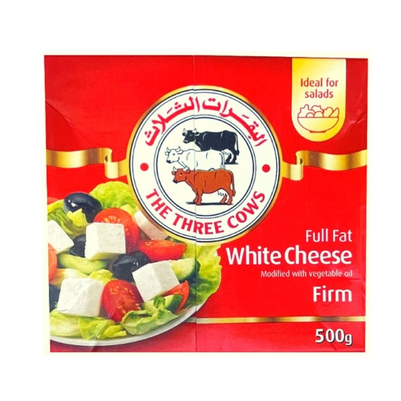 The Three Cows Feta Cheese البقرات الثلاث جبنة فيتا 500g - سوبرماركت ...